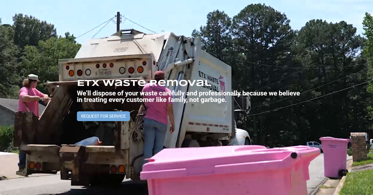 Request For Service - ETX Waste Removal